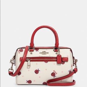 Coach | Bags | Nwt Coach Micro Rowan Crossbody Ladybug Print | Poshmark